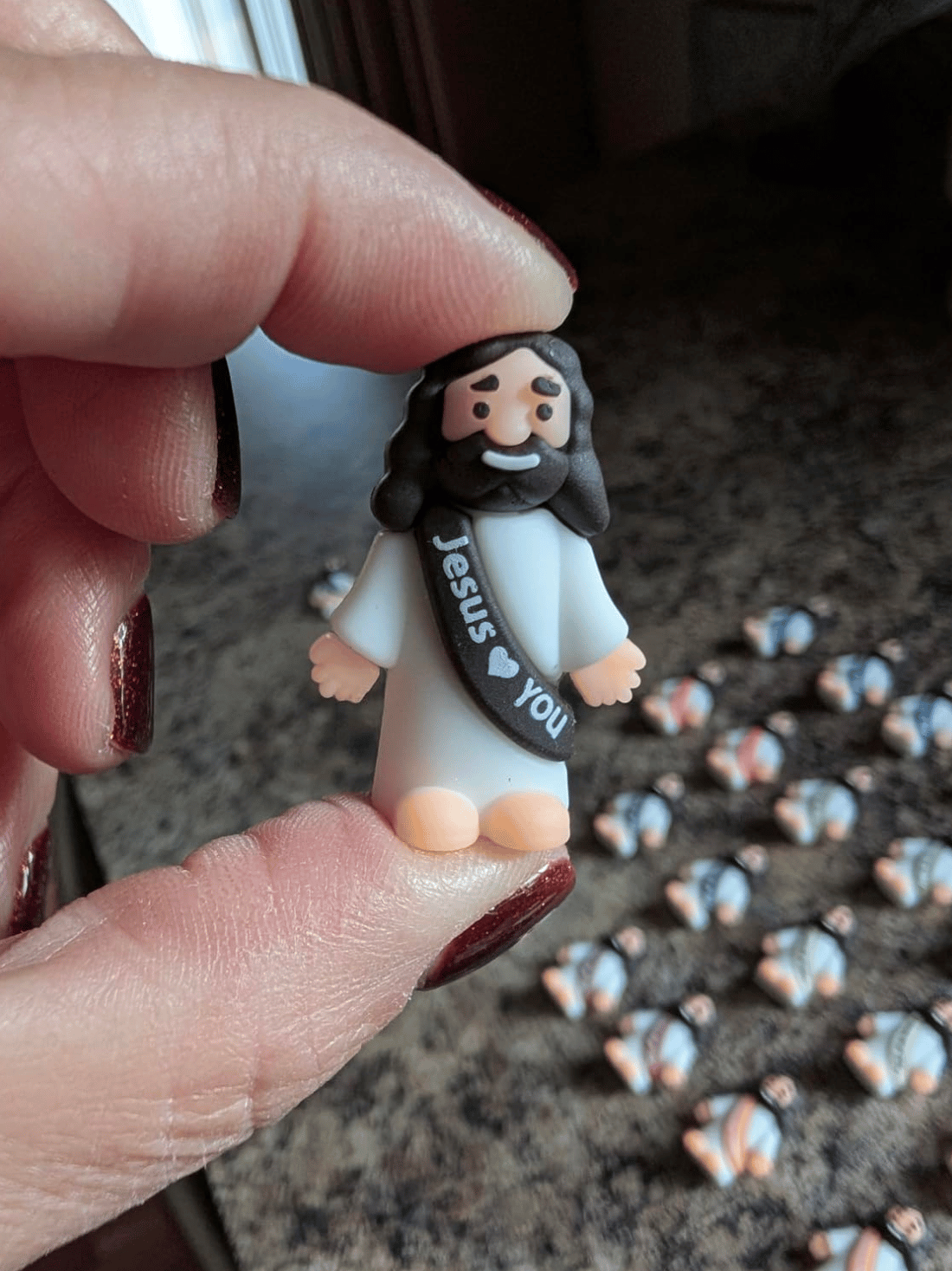 Alvio’s Little Jesus Figures - Cross Edition