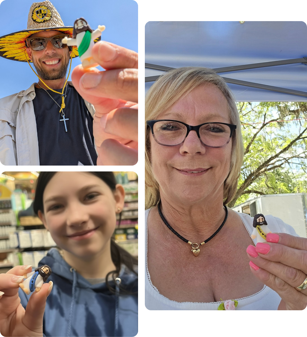 Alvio’s Little Jesus Figures